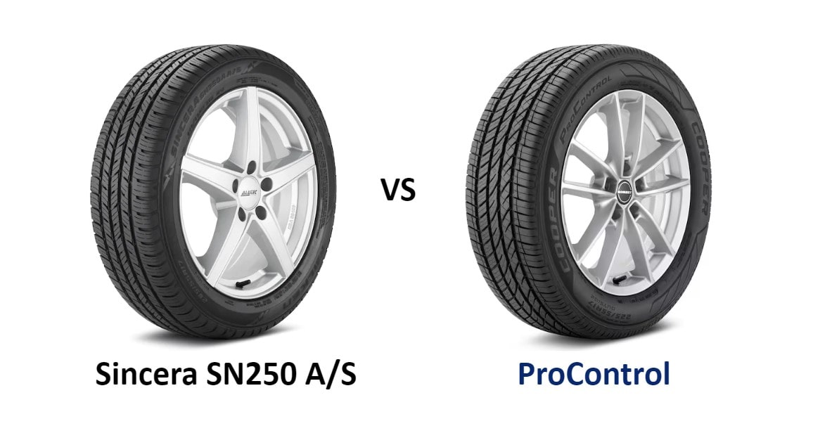 Falken Sincera SN250 A/S vs Cooper ProControl - Top Tire Review
