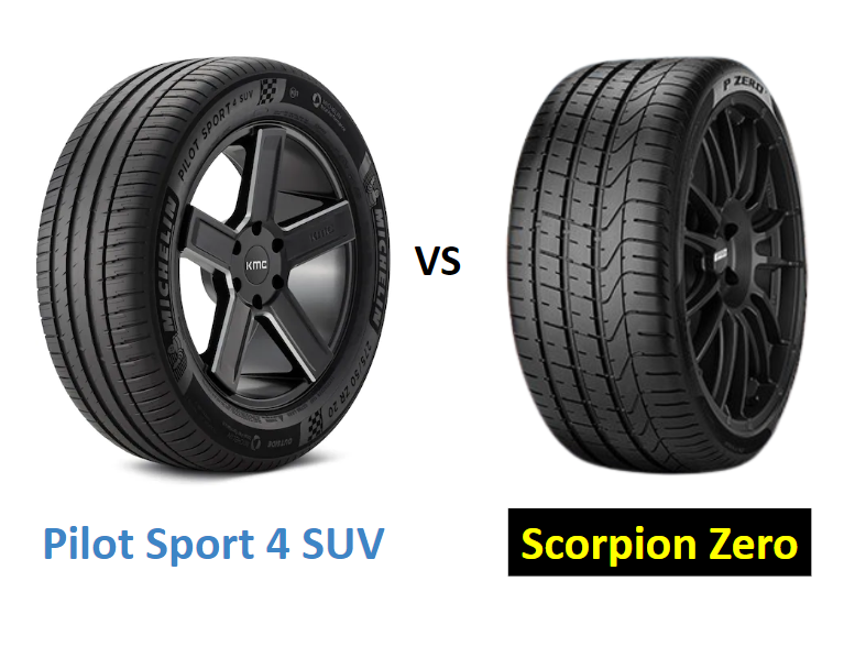 Michelin Pilot Sport 4 SUV vs Pirelli Scorpion Zero - Top Tire Review