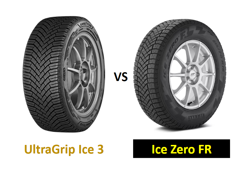 Goodyear UltraGrip Ice 3 vs Pirelli Ice Zero FR - Top Tire Review
