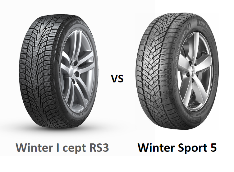 Hankook Winter I cept RS3 vs Dunlop Winter Sport 5 - Top Tire Review