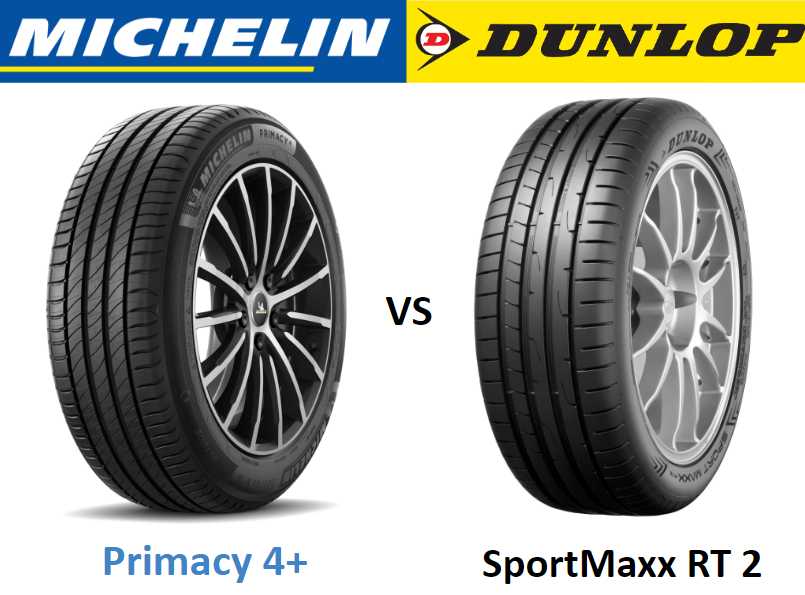 Michelin Primacy 4+ vs Dunlop SportMaxx RT 2 - Top Tire Review