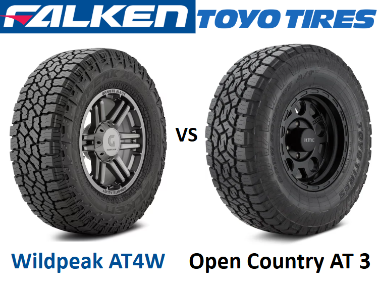 Falken Wildpeak AT4W vs Toyo Open Country AT 3 - Top Tire Review