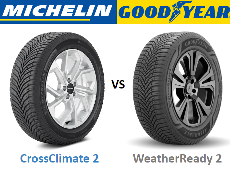 Michelin CrossClimate 2 vs Goodyear Assurance WeatherReady 2 - Top Tire Review