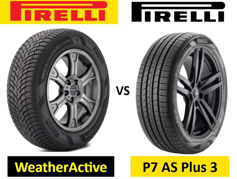Pirelli Cinturato WeatherActive vs Pirelli P7 AS Plus 3 - Top Tire Review