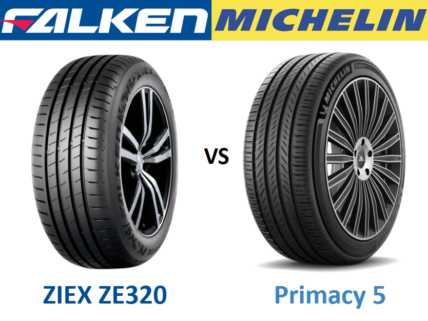 Falken ZIEX ZE320 vs Michelin Primacy 5 - Top Tire Review