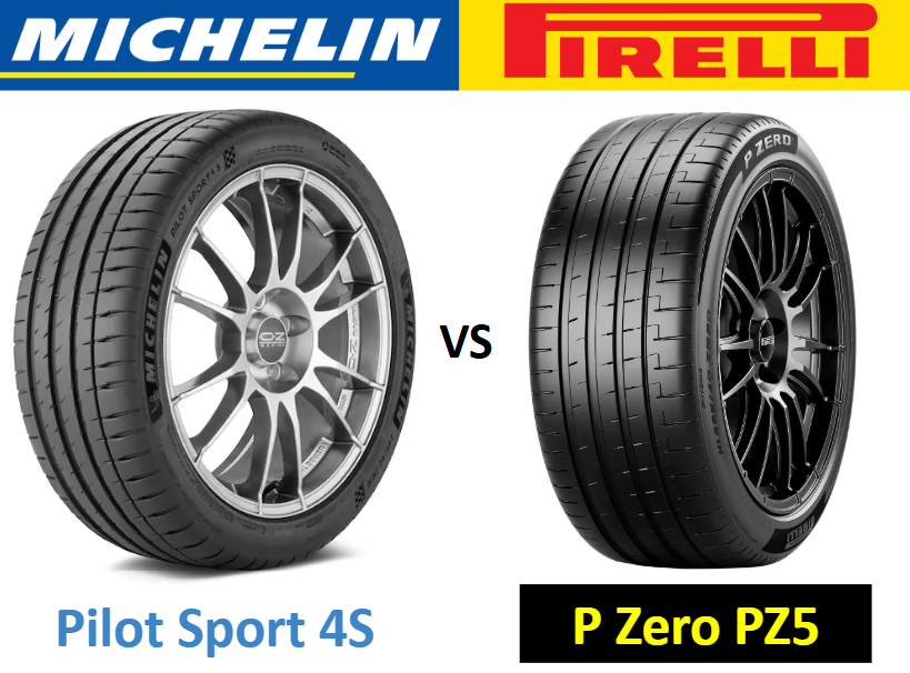 Michelin Pilot Sport 4S vs Pirelli P Zero PZ5 - Top Tire Review
