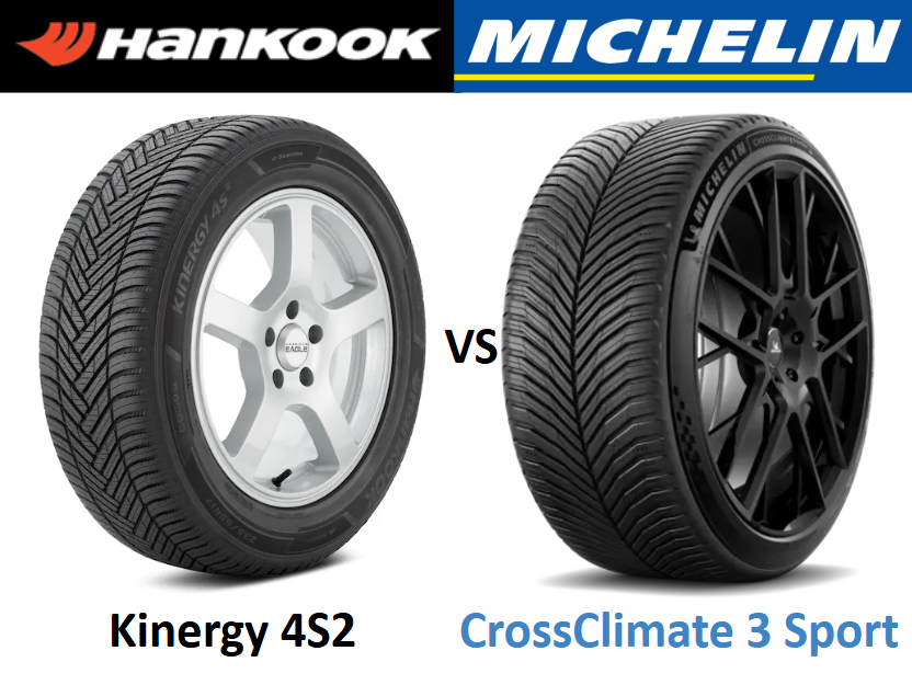 Hankook Kinergy 4S2 vs Michelin CrossClimate 3 Sport - Top Tire Review