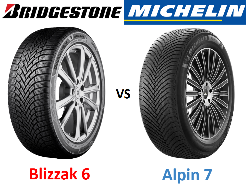Bridgestone Blizzak 6 vs Michelin Alpin 7 - Top Tire Review