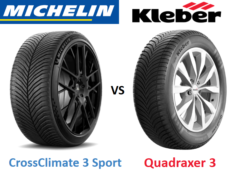 Kleber Quadraxer 3 Vs Michelin Crossclimate
